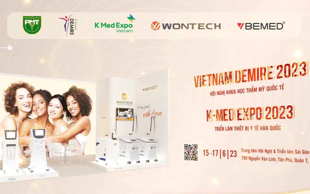 Bemed.vn tham dự Hội nghị DEMIRE 2023 - BEMED | Thiết bị thẩm mỹ chính hãng