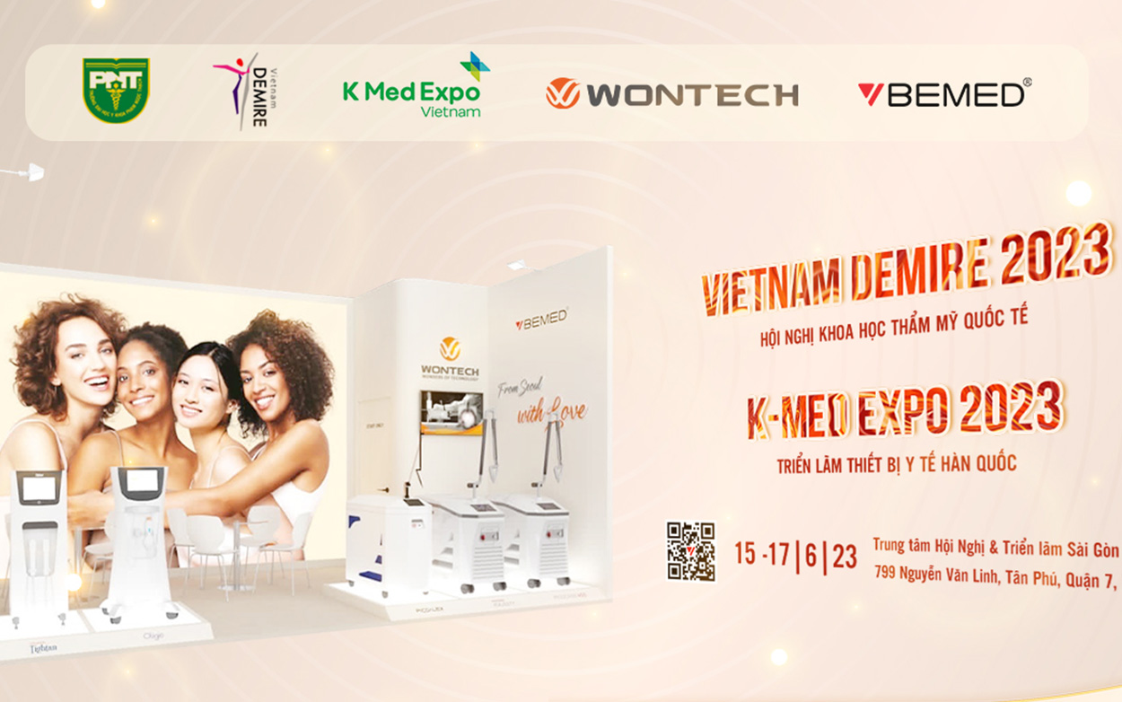 Bemed.vn tham dự Hội nghị DEMIRE 2023 - BEMED | Thiết bị thẩm mỹ chính hãng
